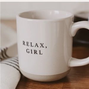 sweet water | Kitchen | Relax Girl 4 Oz Mug New | Poshmark
